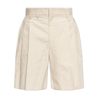 Maison Margiela Cotton Silk Shorts - - Shorts - Herren - Beige - L