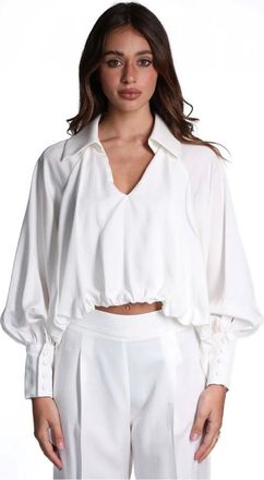 Jijil Femme, Blouses et Chemises, Blanc, Taille: 36 FR Jpe26Bl141 Blouse