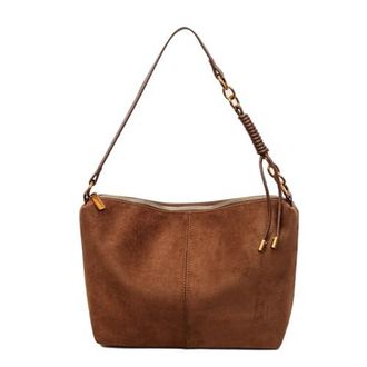 Generic Sac &agrave; bandouli&egrave;re en cuir synth&eacute;tique tendance de grande capacit&eacute; pour femme, travail, shopping, voyage, quotidien, marron, 320.00 x 210.00 x 100.00 m