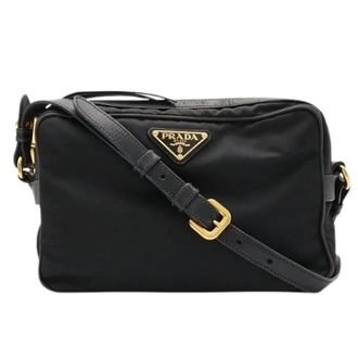 Prada Pre-owned Nylon Cross Body Bag - - Pre-owned - Damen - Schwarzk - ONE SIZE