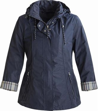 Danwear Femme, Vestes, Bleu, Taille: 48 FR Veste de pluie