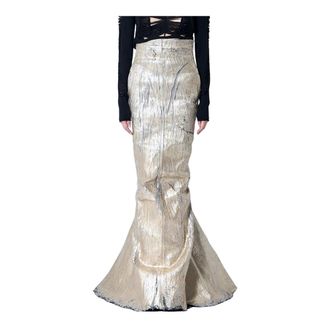 Rick Owens Damen, R&ouml;cke, Gelb, MGr&ouml;&szlig;e