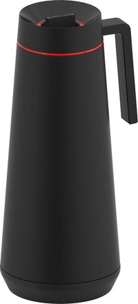 Tramontina EXATA Thermoskanne mit Griff | Isolierkanne | Thermo-Getr&auml;nkespende | Edelstahl | 1 Liter | Schwarz | 61645-103
