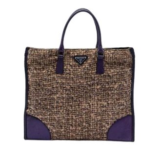 Prada Pre-owned Vintage Tote - Femme - Pre-owned - Brun - Taille: ONE Size