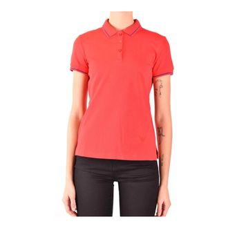 Emporio Armani Georgie 5O92 Polo Shirt - - Tops - Damen - Rot - 2XS