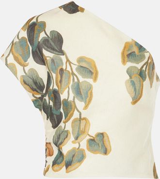 Sir. Cropped-Top Belletto aus Leinen