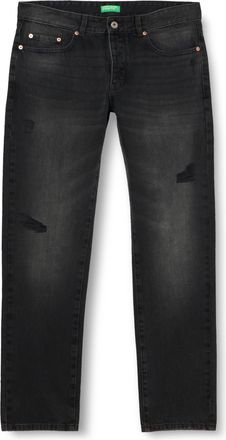 Benetton Herren Hose 4aw7ue00g Jeans, Dunkelblau Denim 821, 28