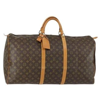 Louis Vuitton Sac Week-end en Toile Pre-owned - Femme - Pre-owned - Brun - Taille: ONE Size