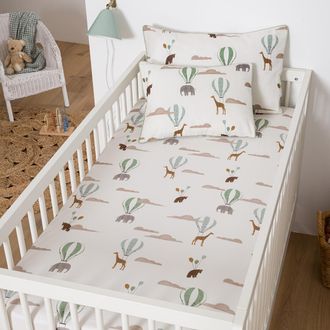 La Redoute Interieurs Drap-housse B&eacute;b&eacute; 20 % Coton Recycl&eacute; Aubin