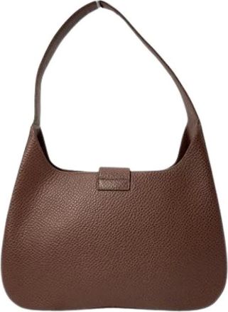 Ferragamo Sac port&eacute; &eacute;paule doccasion - Femme - Pre-owned - Brun - Taille: ONE Size