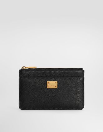 Dolce & Gabbana Portacarte - Frau Geldb&ouml;rsen Und Kleinlederwaren Schwarz Onesize