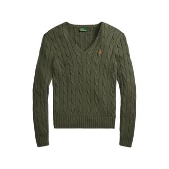 Ralph Lauren Cable-knit V-neck Sweater