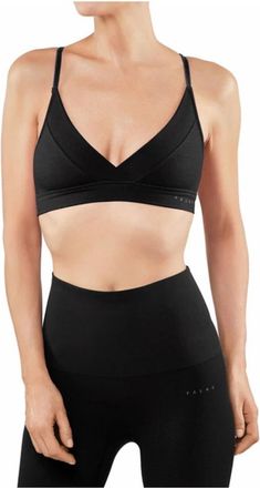 Falke Leichter BH - 3000 WT - - Sport - Damen - Schwarzk - XL