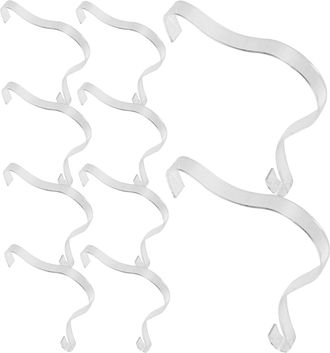 Soimiss 10 Stück Transparentes Acryl Schuhdisplay Stapelbare Schuhstützen für Sandalen und Sneaker Robuster Schuhständer zur Schuhform erhaltung für Schuhgesc