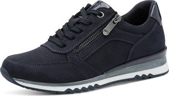 Marco Tozzi Marco Tozzi Damen Sneaker flach Vegan Freizeit, Blau (Dk.Navy), 39 EU