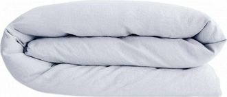 Vent du Sud Vent Du Sud - Bettdeckenbezug Palace 100% gef&auml;rbte Baumwolle, gewaschen Palace Neige - Bettdeckenbezug 240 x 220 cm - Palace Neige