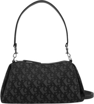 Calvin Klein Femme, Sacs, Noir, Taille: ONE Size Petit sac &agrave; main avec fermeture &eacute;clair