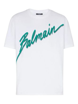 Balmain t-shirt en coton - Blanc