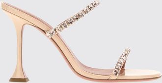 Amina Muaddi Absatzschuhe Damen Farbe Perle