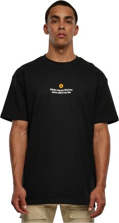 Mister Tee Herren T-Shirt K-Pop Heavy Oversize Tee Black S