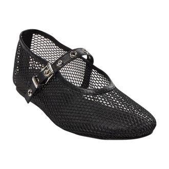 Sofie Schnoor Schwarze Ballerinas mit Netzqualit&auml;t - - Shoes - Damen - Schwarzk - 39 EU