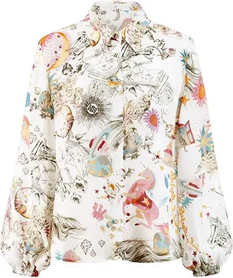 Riani Bluse mit Dreamscape Print