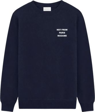 Dr&ocirc;le de Monsieur Homme, Sweatshirts et sweats &agrave; capuche, Bleu, Taille: XL Le SweaT-shirt Slogan
