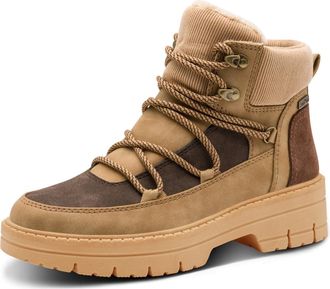 Jana Damen 8-26287-45 Stiefelette, Mocca Comb, 39 EU