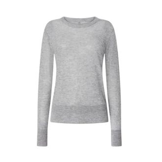 Genny Hellgraue Pullover Kollektion - - Knitwear - Damen - Grau - XS