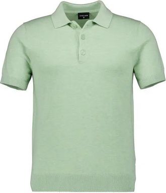 Strellson Herren Polo-Shirt grün meliert