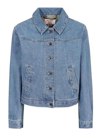 Filson Casualjacke - Helles Jeansblau