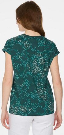 Ragwear Kurzarmshirt DIONA PRINT T-Shirt mit buntem Allover-Print