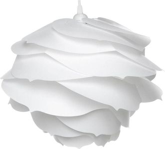 Beliani Beliani - H&auml;ngeleuchte Wei&szlig; Blumenform Rose Kinderzimmer Beleuchtung Modernes Design