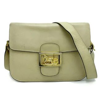 Celine Pre-owned Cuir sacs-celine - Femme - Pre-owned - Vert - Taille: ONE Size