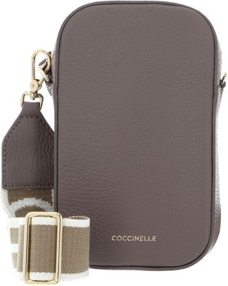 Coccinelle Coccinelle Tebe Hi-Tech Accessoire Grained Leather Warm Taupe