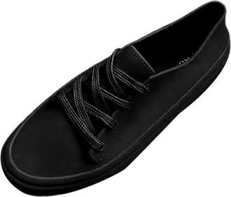 Generic Quatre bottes de pluie antid&eacute;rapantes tendance avec tube, chaussures en tissu pour femme, Noir, 36 EU