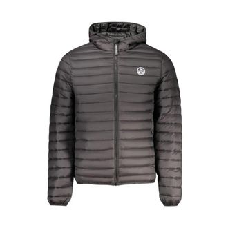 North Sails Lang&auml;rmlige Jacke mit Kapuze - - Jackets - Herren - Schwarzk - S
