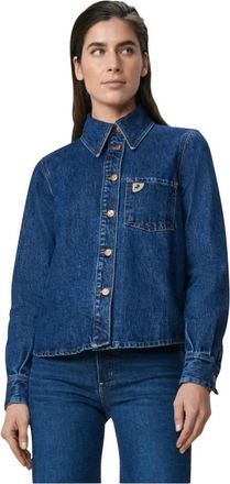 Lois Damen, Blusen & Hemden, Blau, SGröße