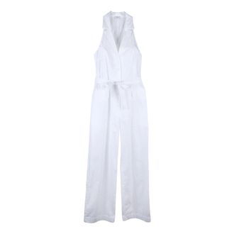 PESERICO Femme, Combinaisons et Ensembles, Blanc, Taille: 40 FR Tuta in cotone