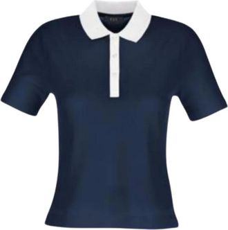 Fay Femme, Tops, Bleu, Taille: 40 FR Polo Chemises