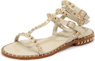 Ash Ash, Femme, Chaussures, Blanc, Taille: 37 EU Play Wo Studs Sandal