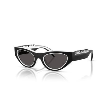 Dolce & Gabbana Lunettes de soleil oeil de chat - unisex - Accessoires - Noir - Taille: 47 MM