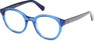 Guess unisex, Accessoires, Bleu, Taille: 45 MM Gu50263 Round Eyeglasses