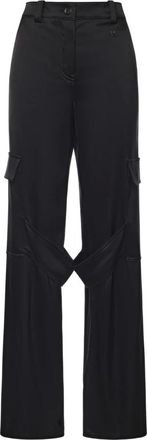 Courr&egrave;ges Femme, Pantalons, Noir, Taille: 38 FR Wide Pantalons