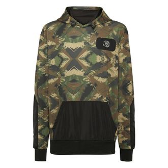 Plein Sport Homme, Sweatshirts et sweats &agrave; capuche, Vert, Taille: L SweaT-shirts &agrave; capuche