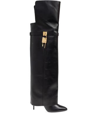 Givenchy bottes Shark 93 mm - Noir