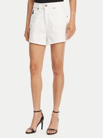 Versace Jeans Couture Jeansshorts 78HAD514 Weiß Straight Fit