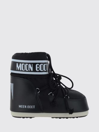 Moon Boot Bottes de neige basses Icon en nylon bicolore avec logo
