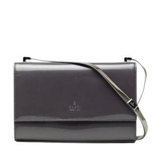 Gucci Sac bandouli&egrave;re vintage Pre-owned - Femme - Pre-owned - Gris - Taille: ONE Size