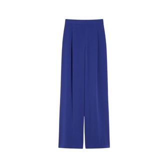 Max Mara Femme, Pantalons, Bleu, Taille: 40 FR Crasso Pantalons